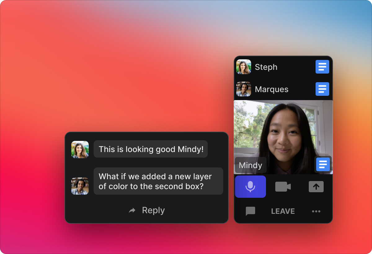 Improved In-Call Chat